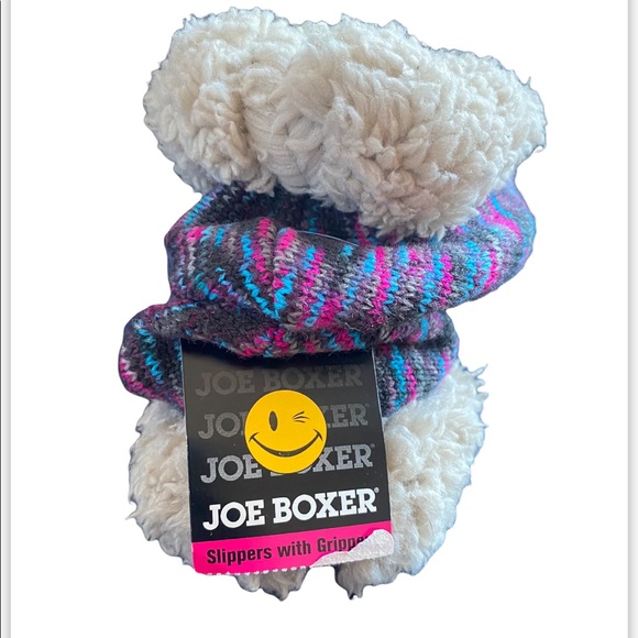 Joe Boxer | Shoes | Joe Boxer Lounge Slippers With Grips On Bottom ...